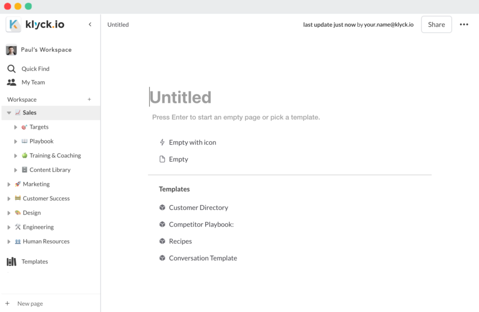 Klyck.io - Organize Your Knowledge