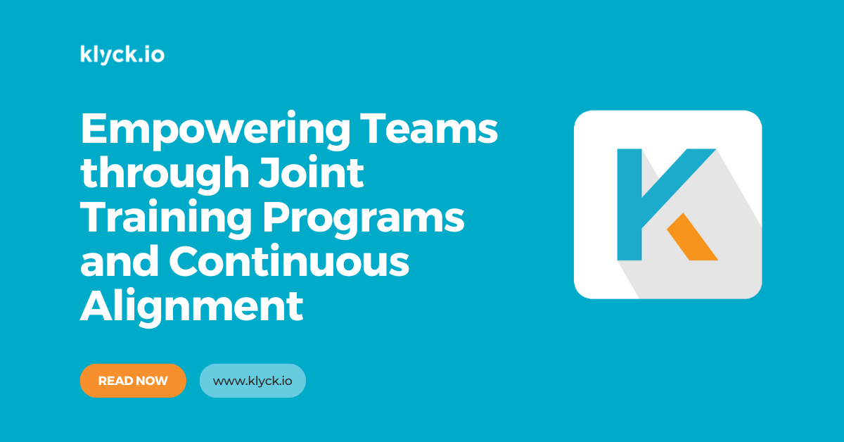 Empowering Teams through Joint Training Programs and Continuous ...
